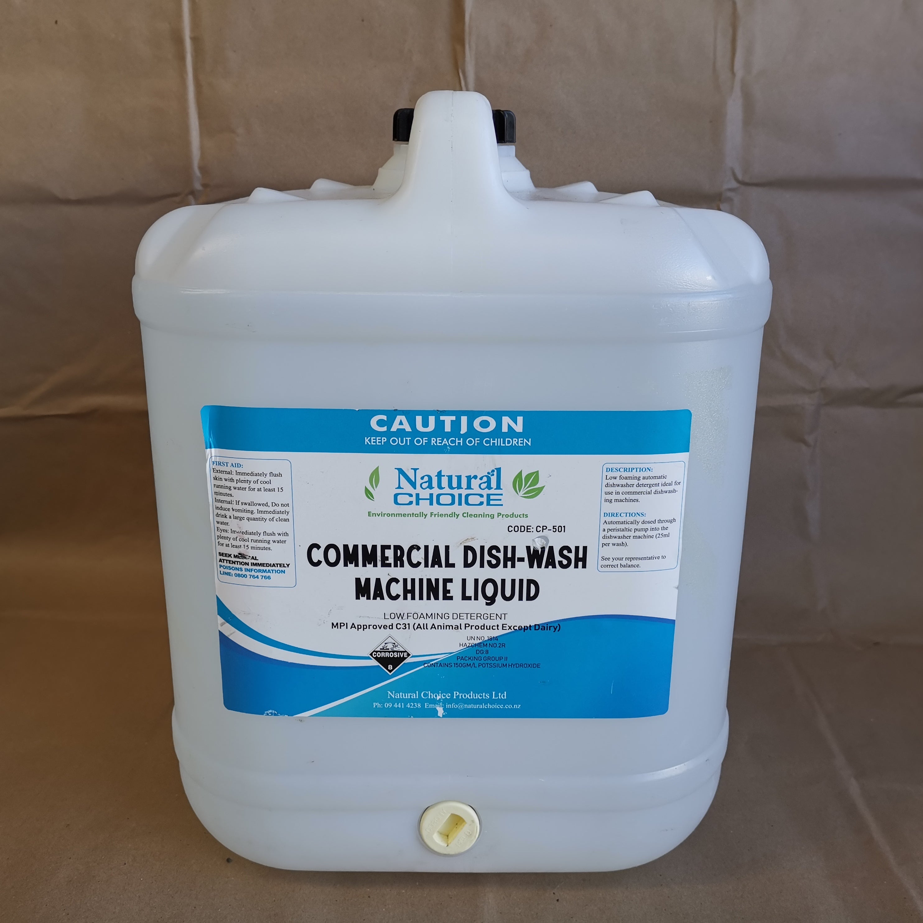 Commercial Dish Washer Liquid 20L – GLORY PAC